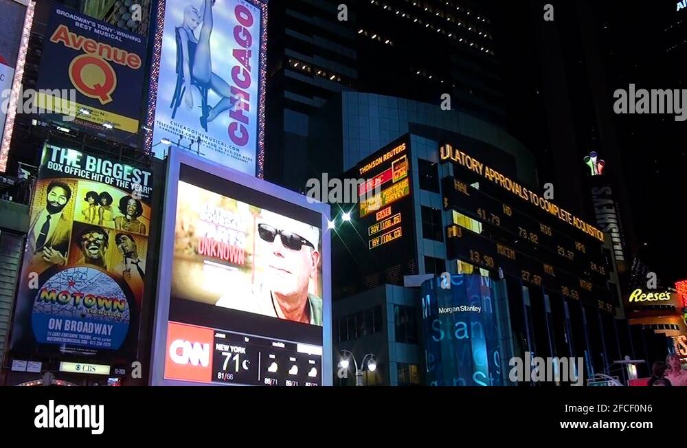 New york billboard street Stock Videos & Footage - HD and 4K Video ...