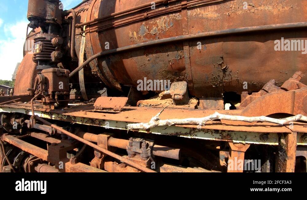 Old rust steam locomotive Stock Videos & Footage - HD and 4K Video ...