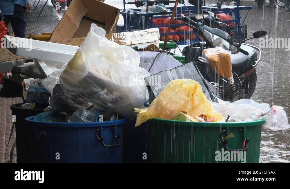 Trash bin full Stock Videos & Footage - HD and 4K Video Clips - Alamy