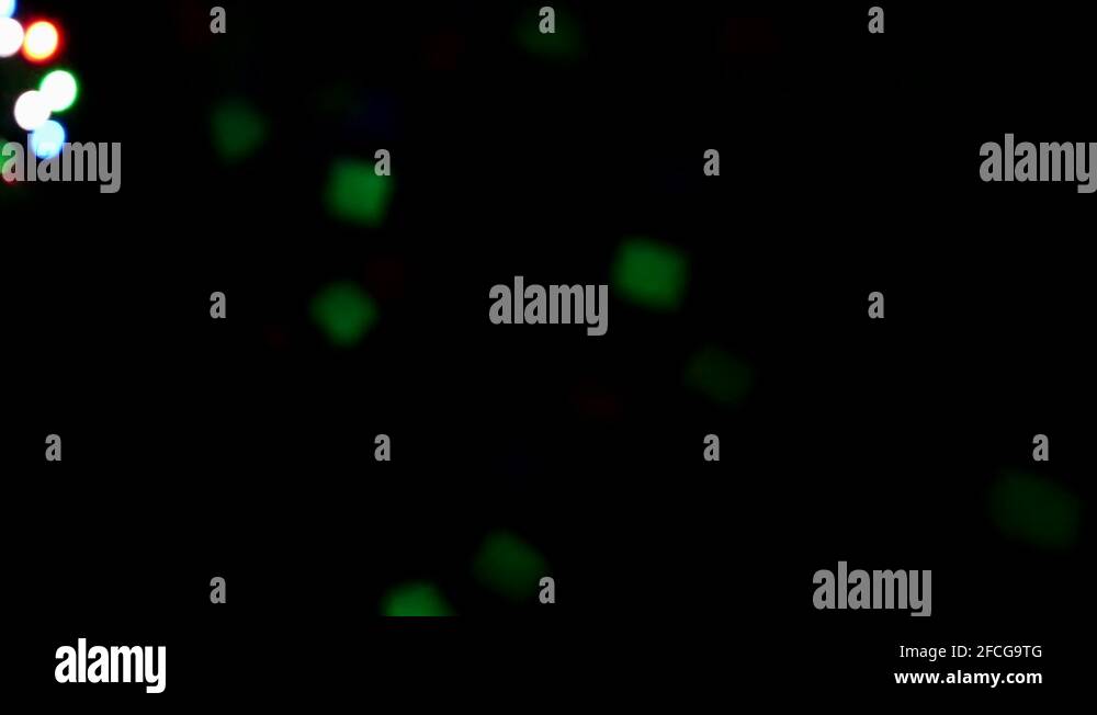 disco ball floating slowly from left to right side of screen Stock ...