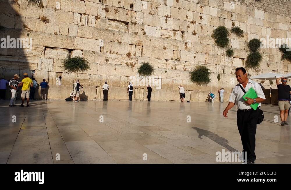Men praying in jerusalem western wall Stock Videos & Footage - HD and ...