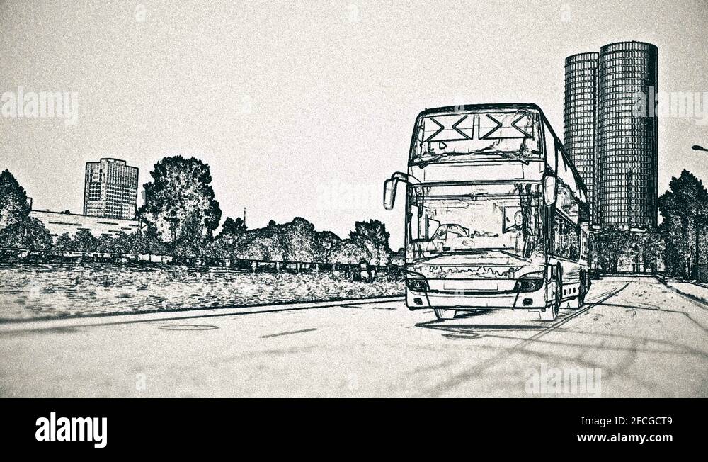 Bus cartoon Stock Videos & Footage - HD and 4K Video Clips - Alamy