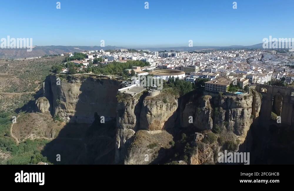 Village on cliff malaga spain Stock Videos & Footage - HD and 4K Video ...