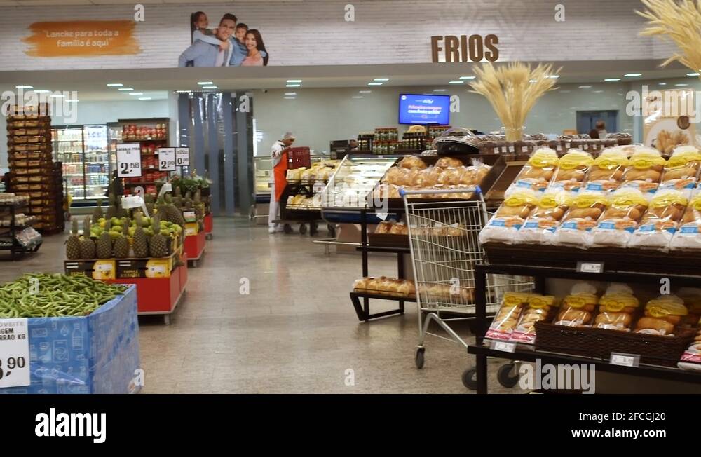 Supermarket bakery aisle Stock Videos & Footage - HD and 4K Video Clips ...