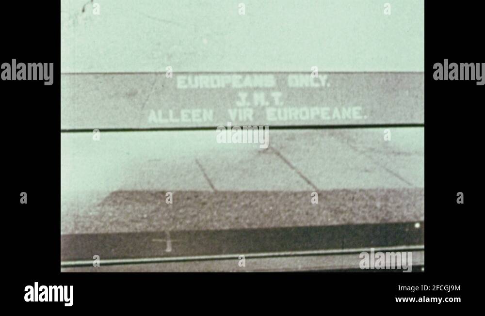 1970s: AFRICA: Europeans Only sign. Afrikaners make pilgrimage to ...