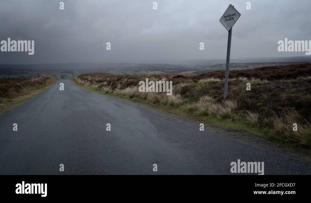 Road sign single track road Stock Videos & Footage - HD and 4K Video ...