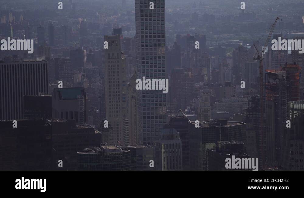 Panning Up View Of 432 Park Ave Worlds Tallest Residential Building 4k ...
