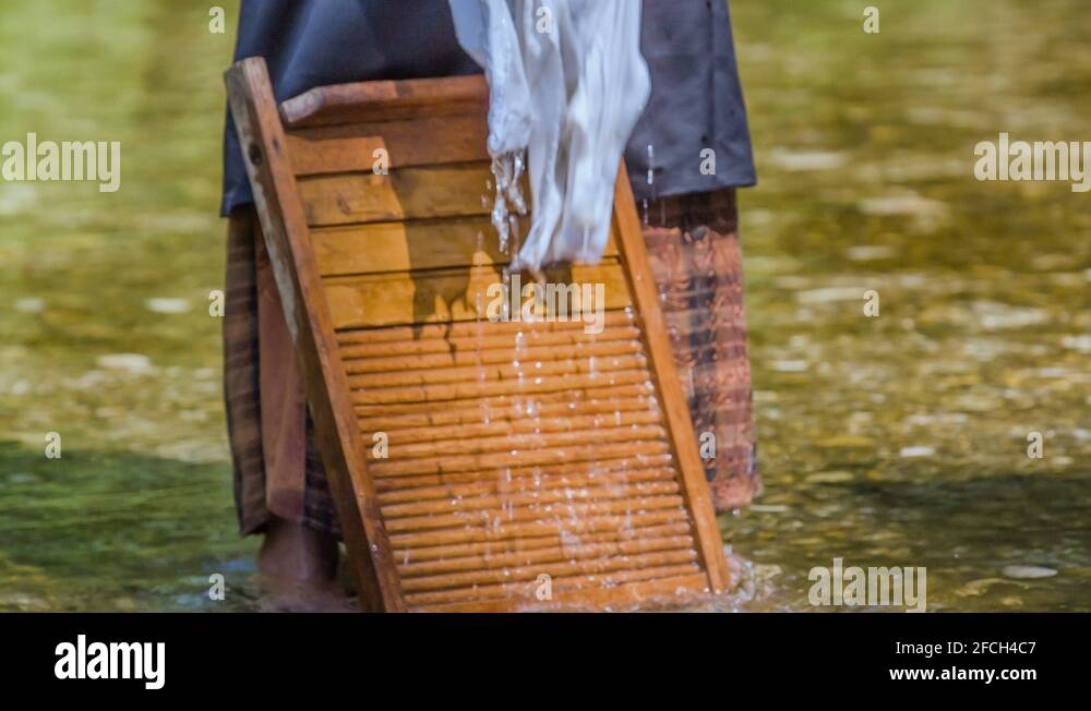 Woman washing line white shirt Stock Videos & Footage - HD and 4K Video ...