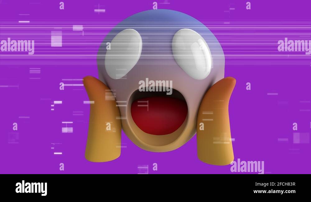 The scream emoji Stock Videos & Footage - HD and 4K Video Clips - Alamy