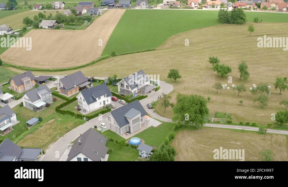 Country housing residential Stock Videos & Footage - HD and 4K Video ...