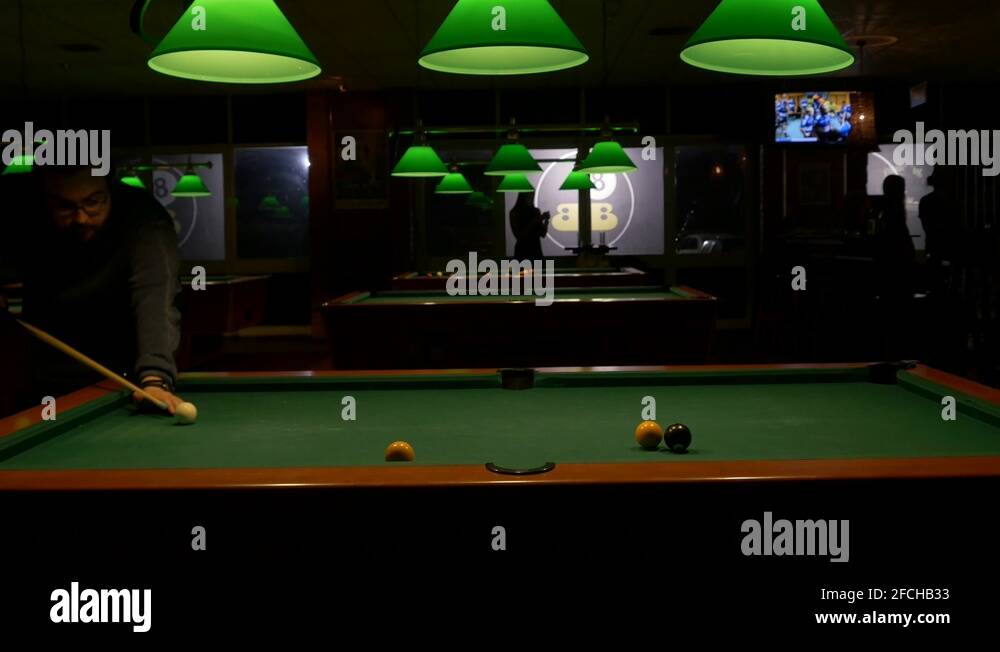 Pool hall Stock Videos & Footage - HD and 4K Video Clips - Alamy