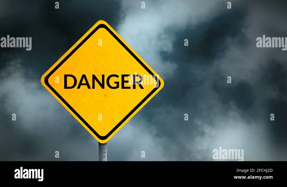 Beware yellow sign Stock Videos & Footage - HD and 4K Video Clips - Alamy