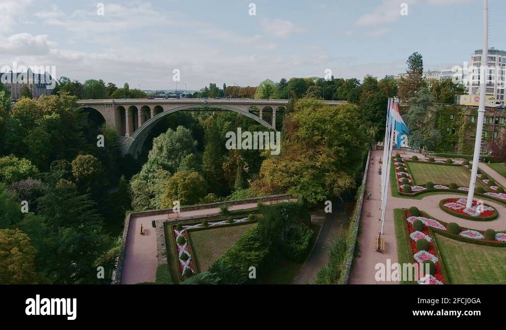 Adolphe bridge in luxembourg city Stock Videos & Footage - HD and 4K ...