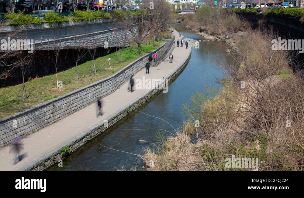 Cheonggyecheon stream park Stock Videos & Footage - HD and 4K Video ...