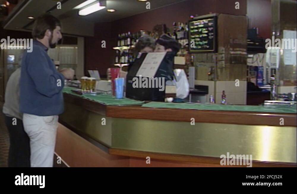 AUSTRALIAN BAR OR CLUB / RESTAURANT (interior) 1980's Stock Video ...