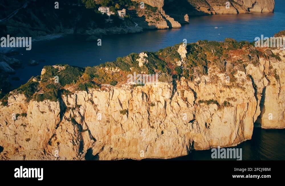 Sunny side view mediterranean cliff Stock Videos & Footage - HD and 4K ...
