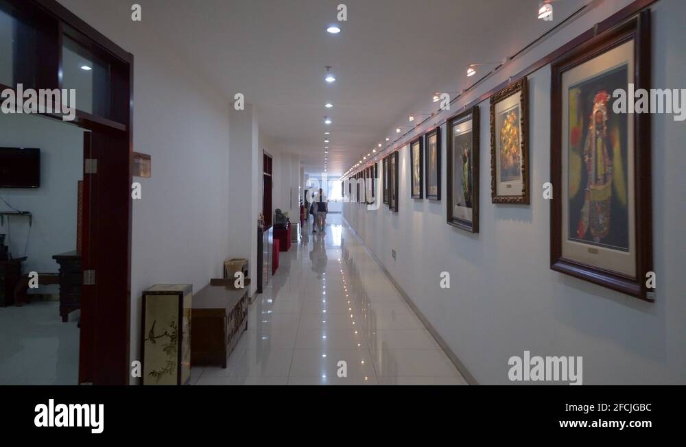 Corridor of an art museum Stock Videos & Footage - HD and 4K Video ...
