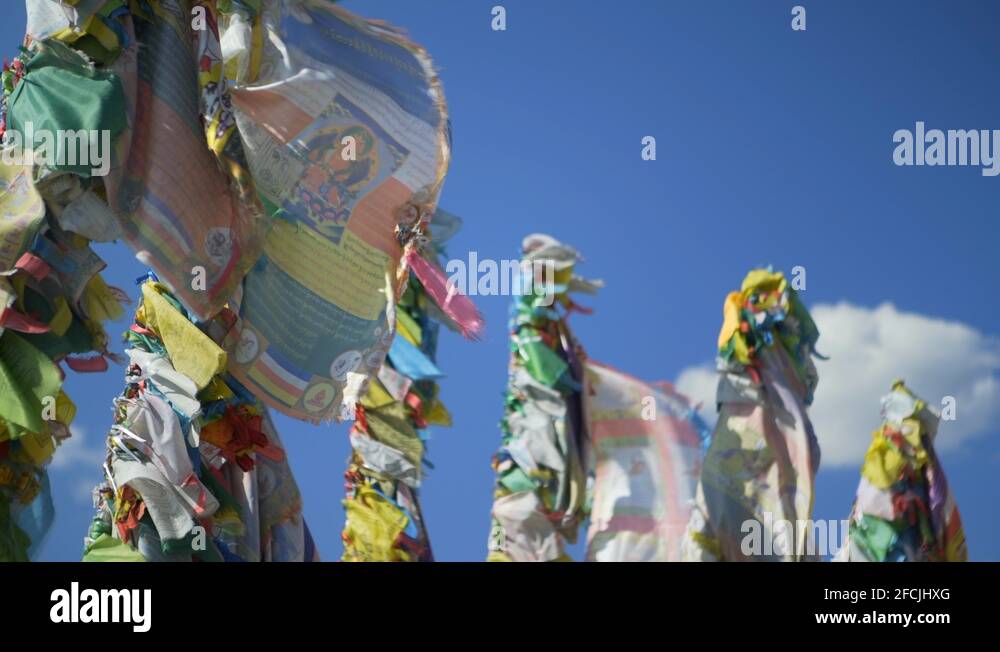 Tall prayer flags Stock Videos & Footage - HD and 4K Video Clips - Alamy