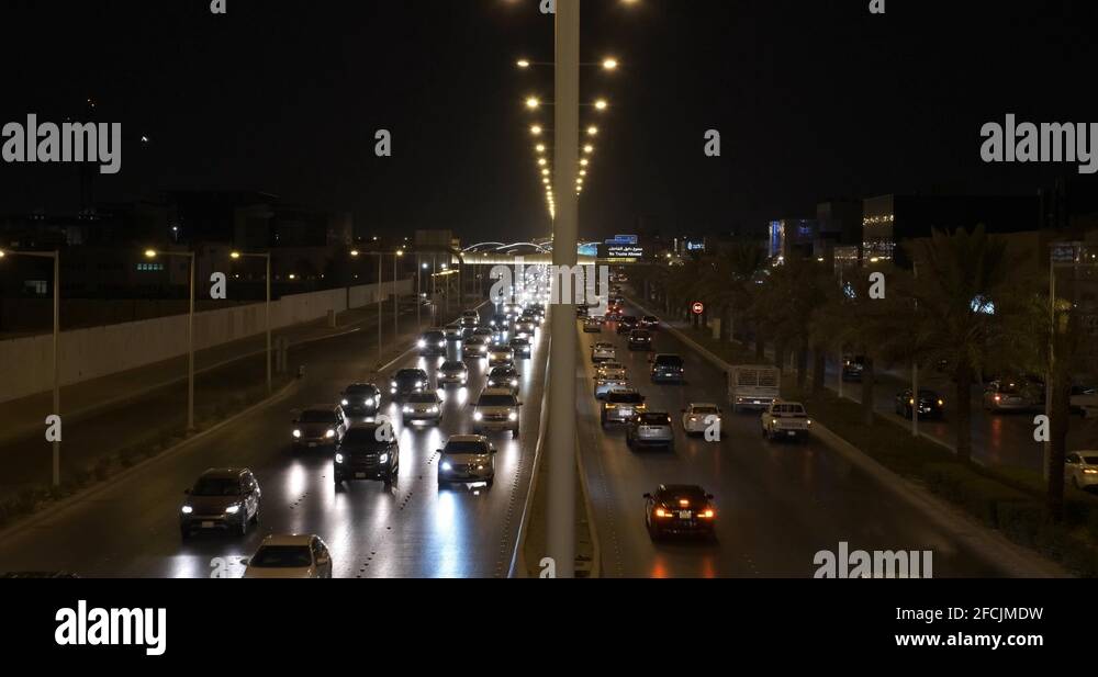 Street at night in saudi arabia Stock Videos & Footage - HD and 4K ...