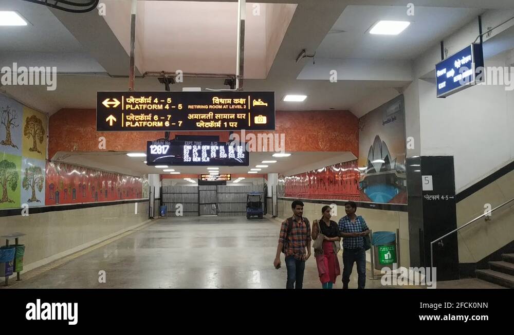 Display board displaying train timings Stock Video Footage - Alamy