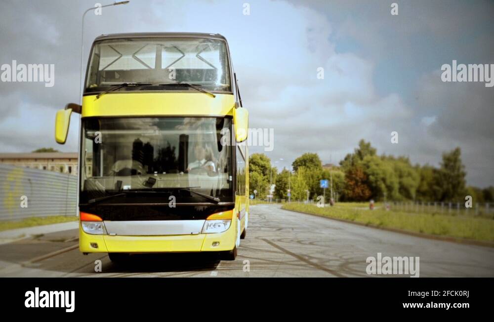 Front of double decker bus Stock Videos & Footage - HD and 4K Video ...