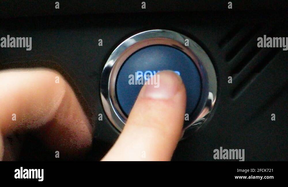 Power button car Stock Videos & Footage - HD and 4K Video Clips - Alamy