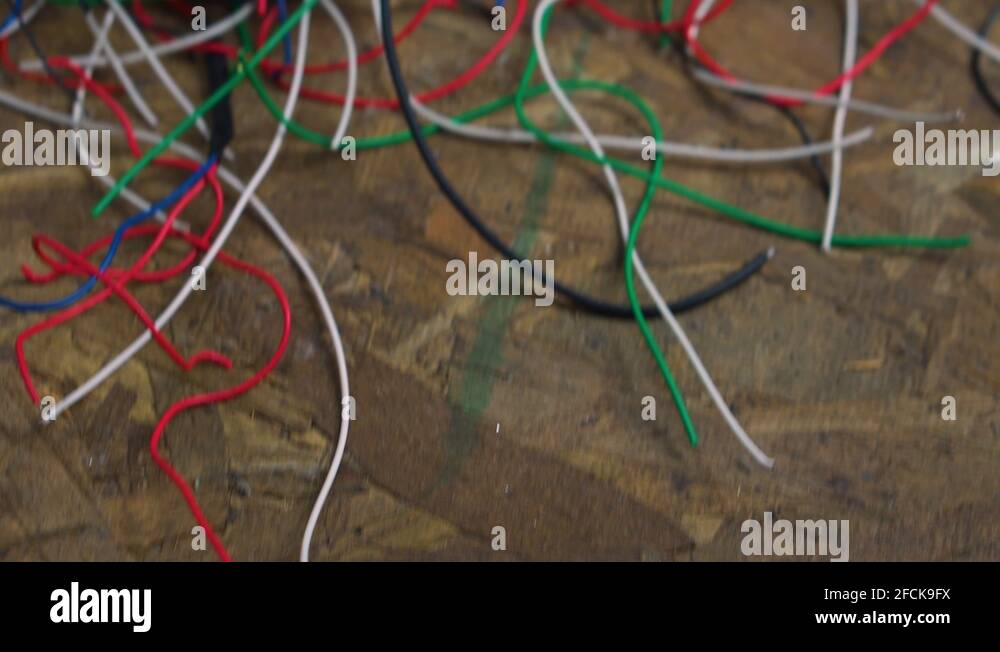 Black and white wires and cables Stock Videos & Footage - HD and 4K ...