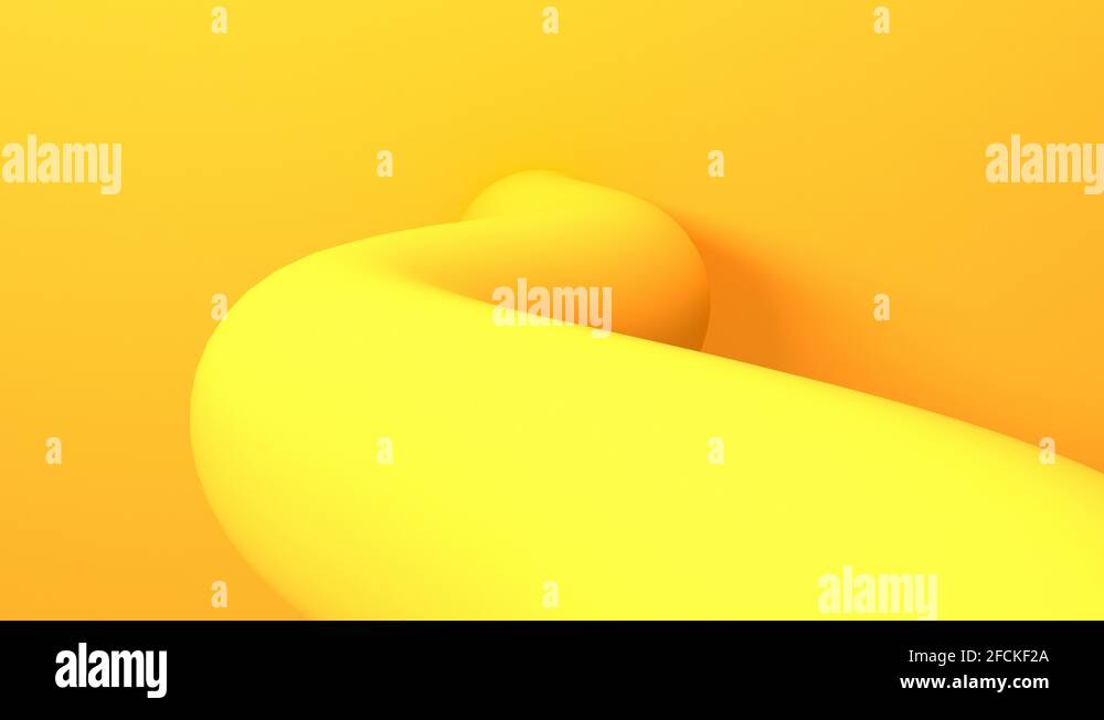 3d render animationn wave moving geometric object. 4k seamless loop ...