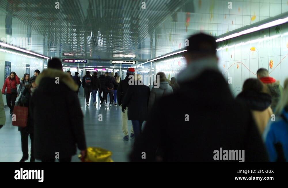 Vienna subway crowd Stock Videos & Footage - HD and 4K Video Clips - Alamy