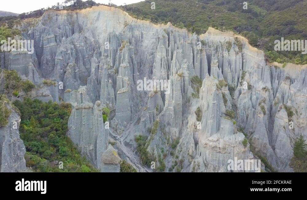 Putangirua pinnacles reserve Stock Videos & Footage - HD and 4K Video ...