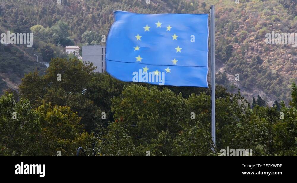 European union flag flying Stock Videos & Footage - HD and 4K Video ...