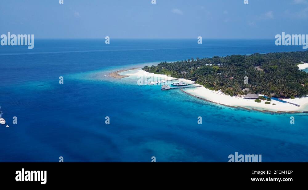Coral ring island atoll coral Stock Videos & Footage - HD and 4K Video ...