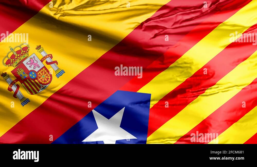 Catalonia spain flag Stock Videos & Footage - HD and 4K Video Clips - Alamy