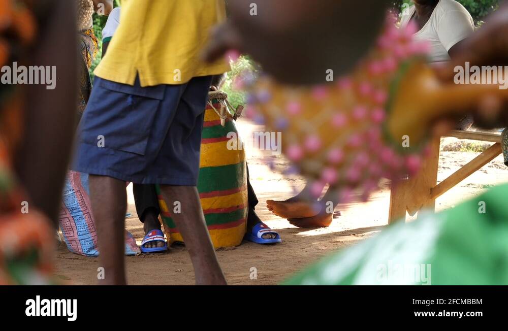 Men dancing at traditional community ritual Stock Videos & Footage - HD ...