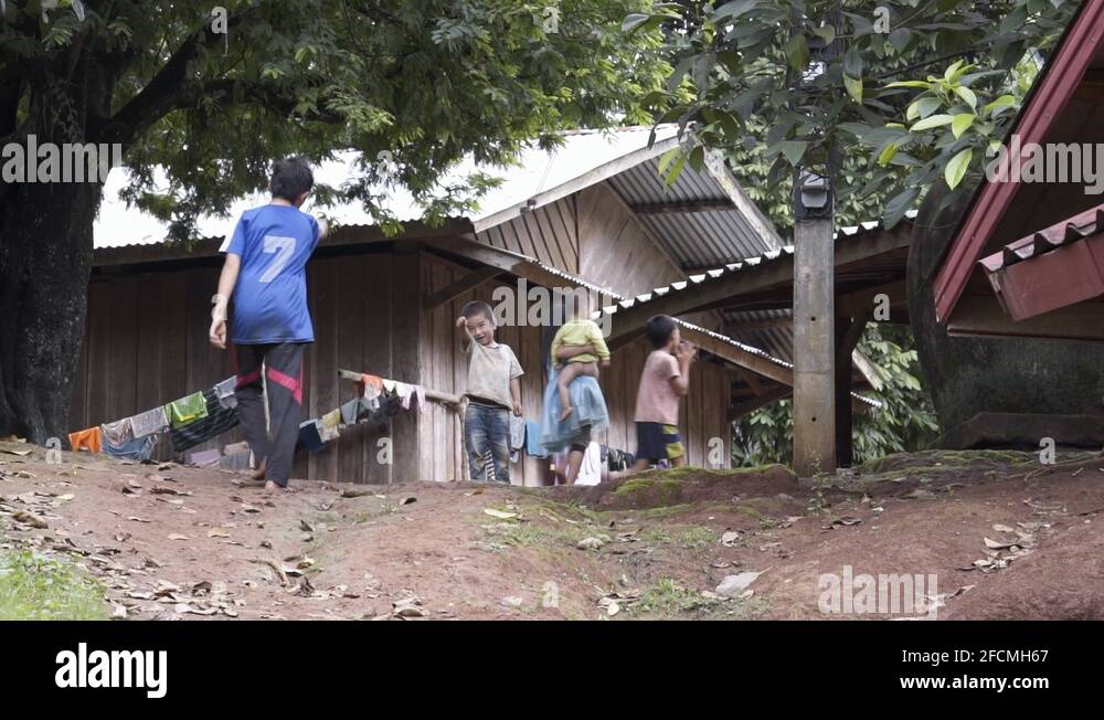 Rural village children in laos Stock Videos & Footage - HD and 4K Video ...