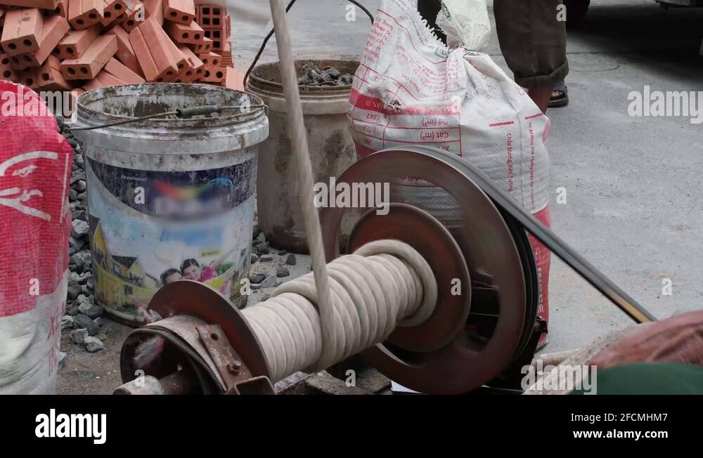 Close view industrial rope Stock Videos & Footage - HD and 4K Video ...