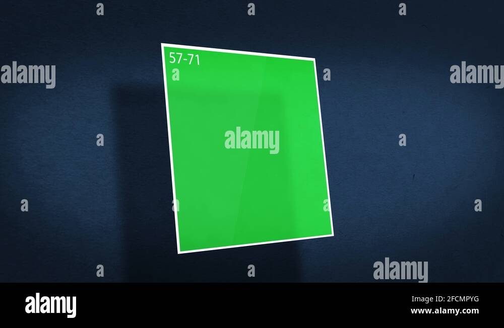 Periodic Table of Elements Cinematic Animated Series - Element 57-71 ...