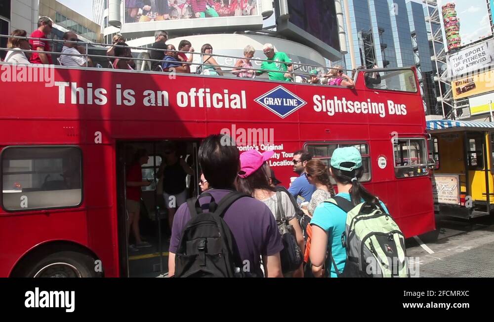 Toronto sightseeing bus Stock Videos & Footage - HD and 4K Video Clips ...