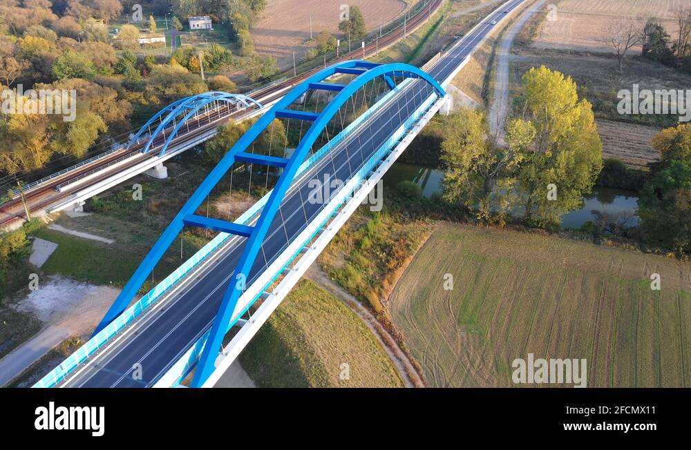 View road rail bridges river Stock Videos & Footage - HD and 4K Video ...