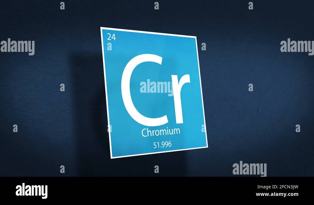 Periodic Table of Elements Cinematic Animated Series - Element Chronium ...