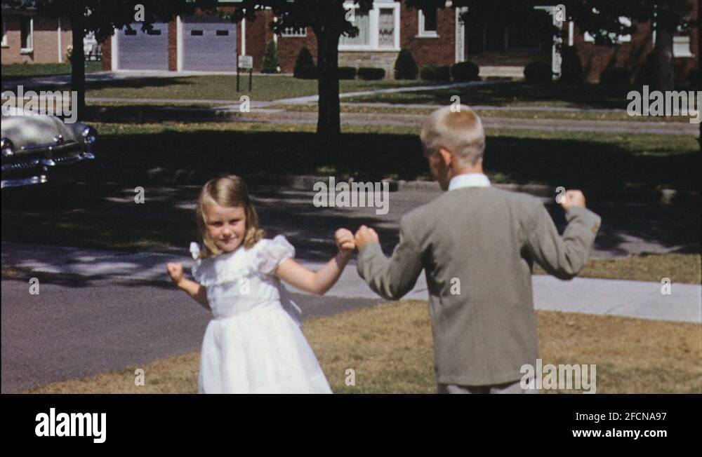 BIG BULLY Kids Fight Hit Brother Sister 1960s Vintage Film Home Movie ...