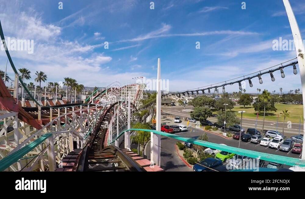 Historic wooden roller coaster Stock Videos & Footage - HD and 4K Video ...
