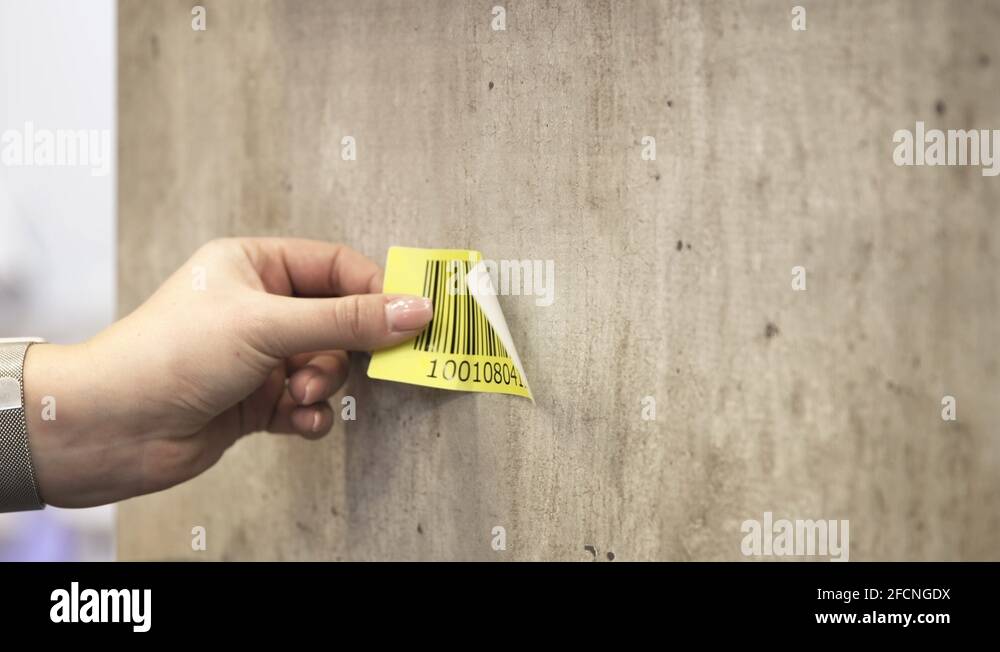Barcode sticker Stock Videos & Footage - HD and 4K Video Clips - Alamy