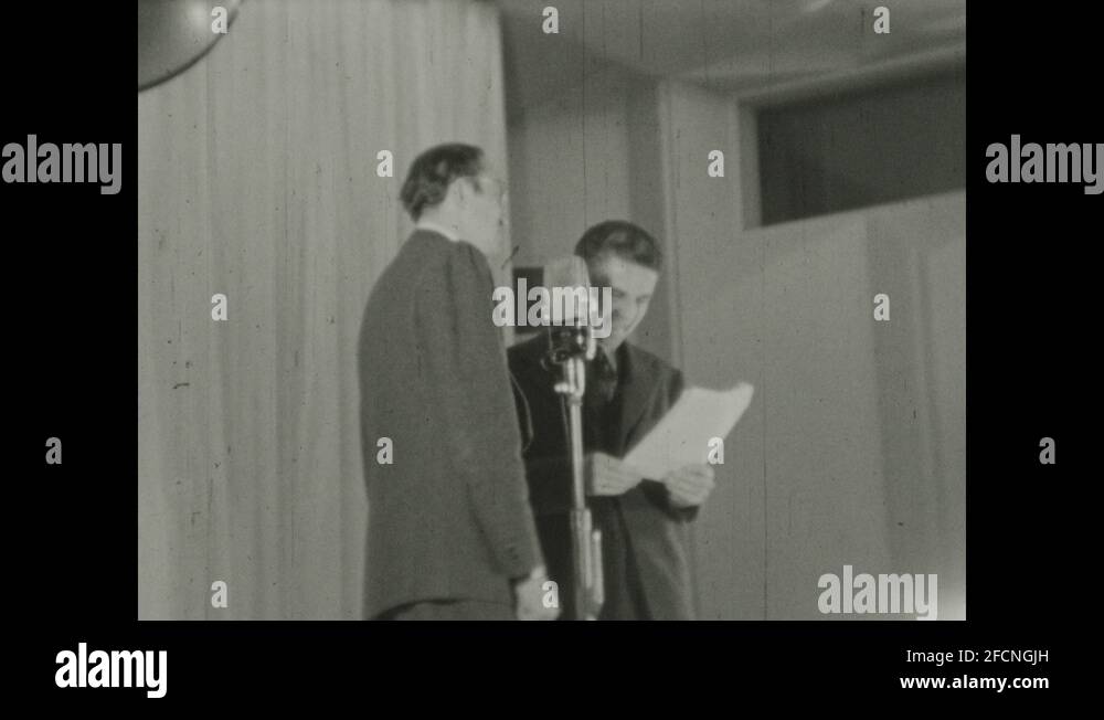 1930s radio studio Stock Videos & Footage - HD and 4K Video Clips - Alamy