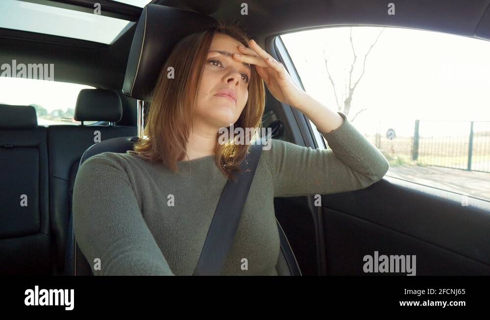 Car motion sickness woman Stock Videos & Footage - HD and 4K Video ...