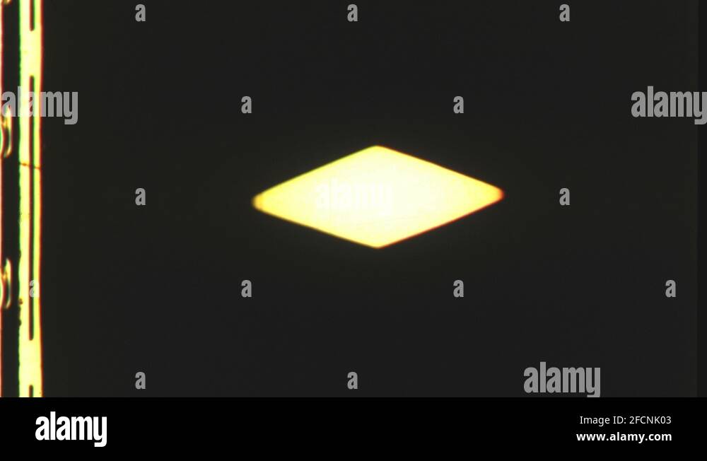 PRETTY GIRL Color Chart TV Test Pattern Vintage Film Leader Texture ...