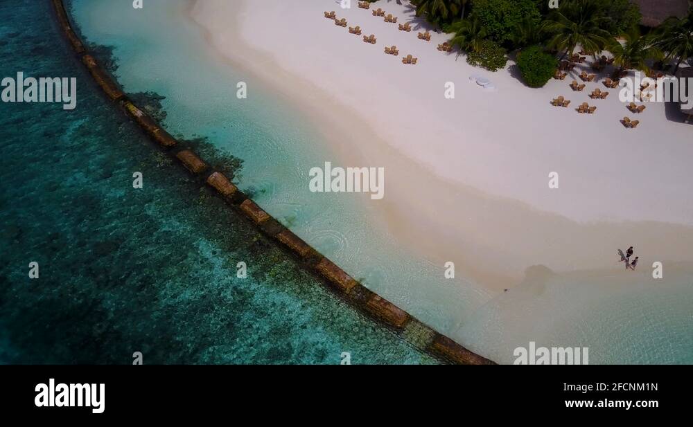Tropical Sunbathing beach in the Philippines Stock Video Footage - Alamy