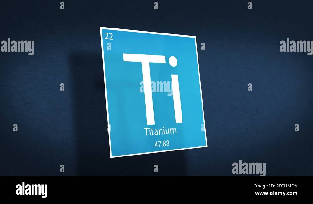 Periodic table elements titanium Stock Videos & Footage - HD and 4K ...