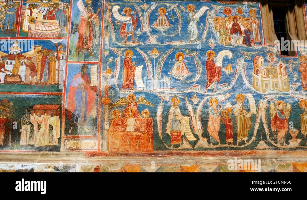 Monastery paintings Stock Videos & Footage - HD and 4K Video Clips - Alamy