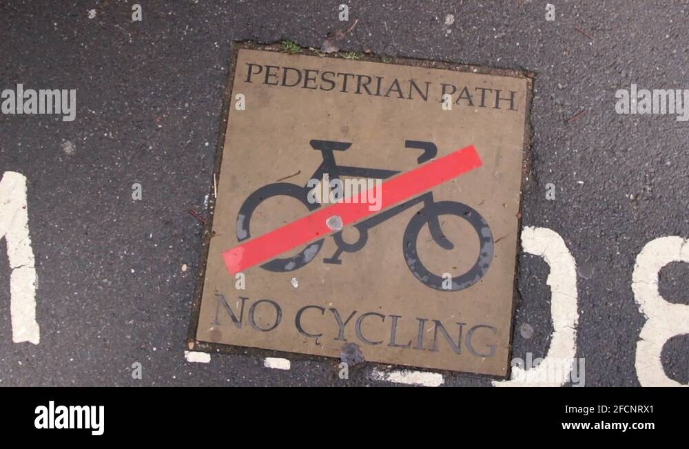 Cycling warning sign Stock Videos & Footage - HD and 4K Video Clips - Alamy